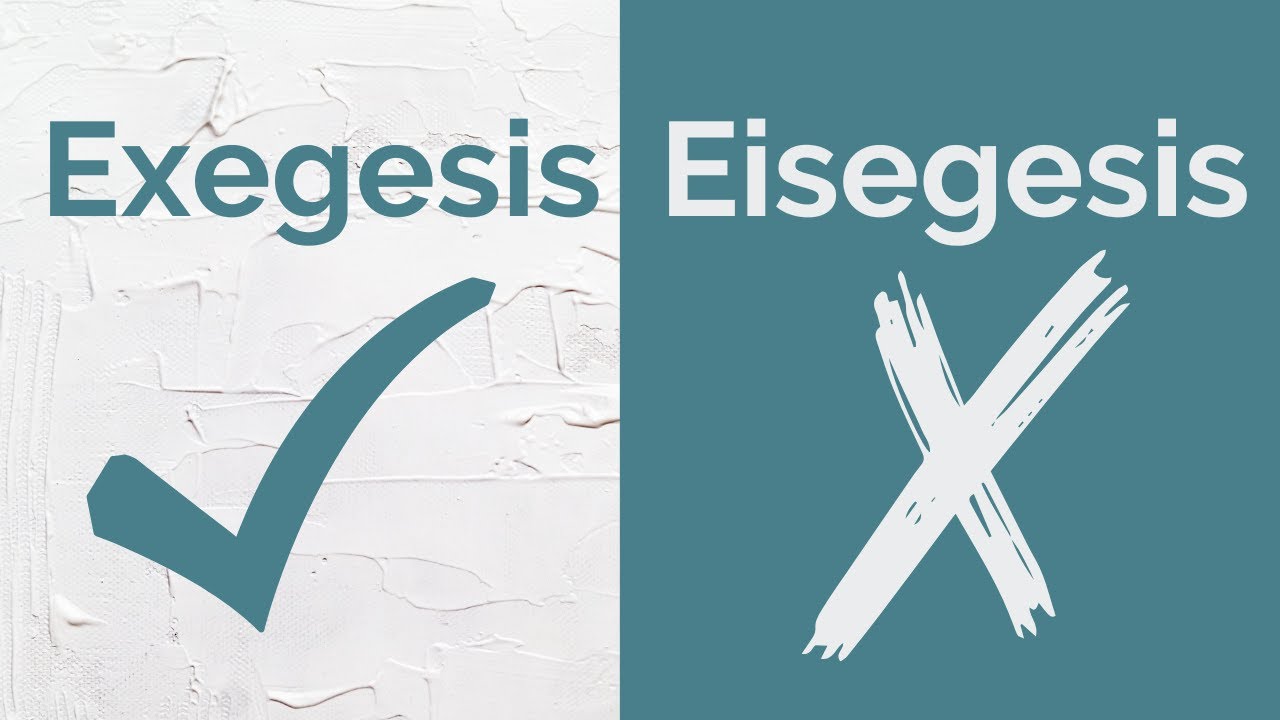Exegesis vs. Eisegesis – Believers Armed and Dangerous