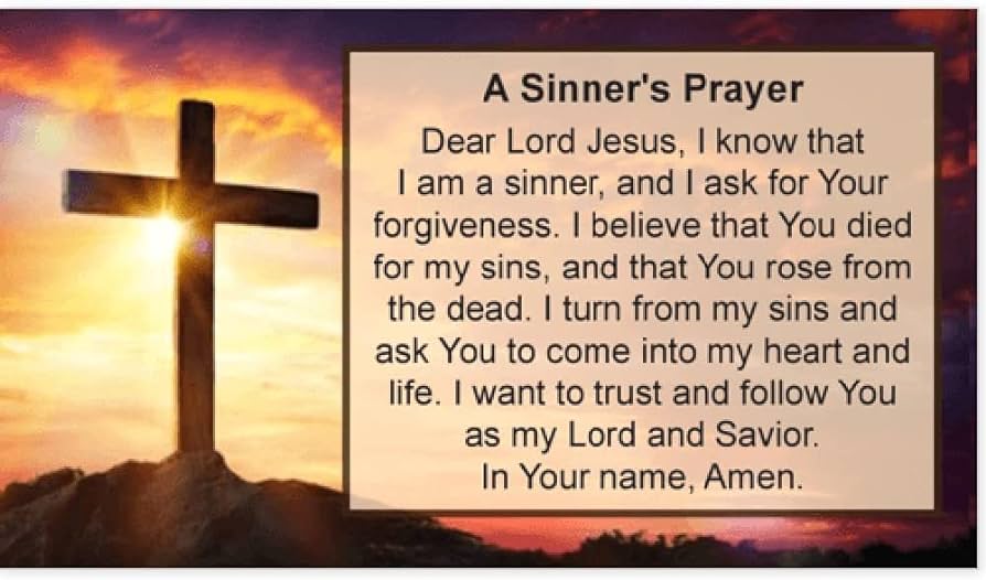 Does the Sinner’s Prayer Save Us? – Believers Armed and Dangerous